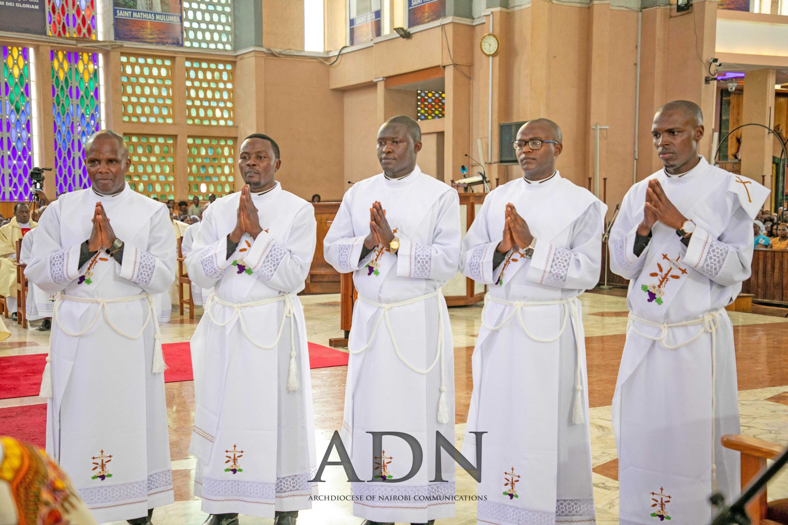 FIVE PRIESTS AND THREE DEACONS ORDAINED AT THE HOLY FAMILY MINOR ...