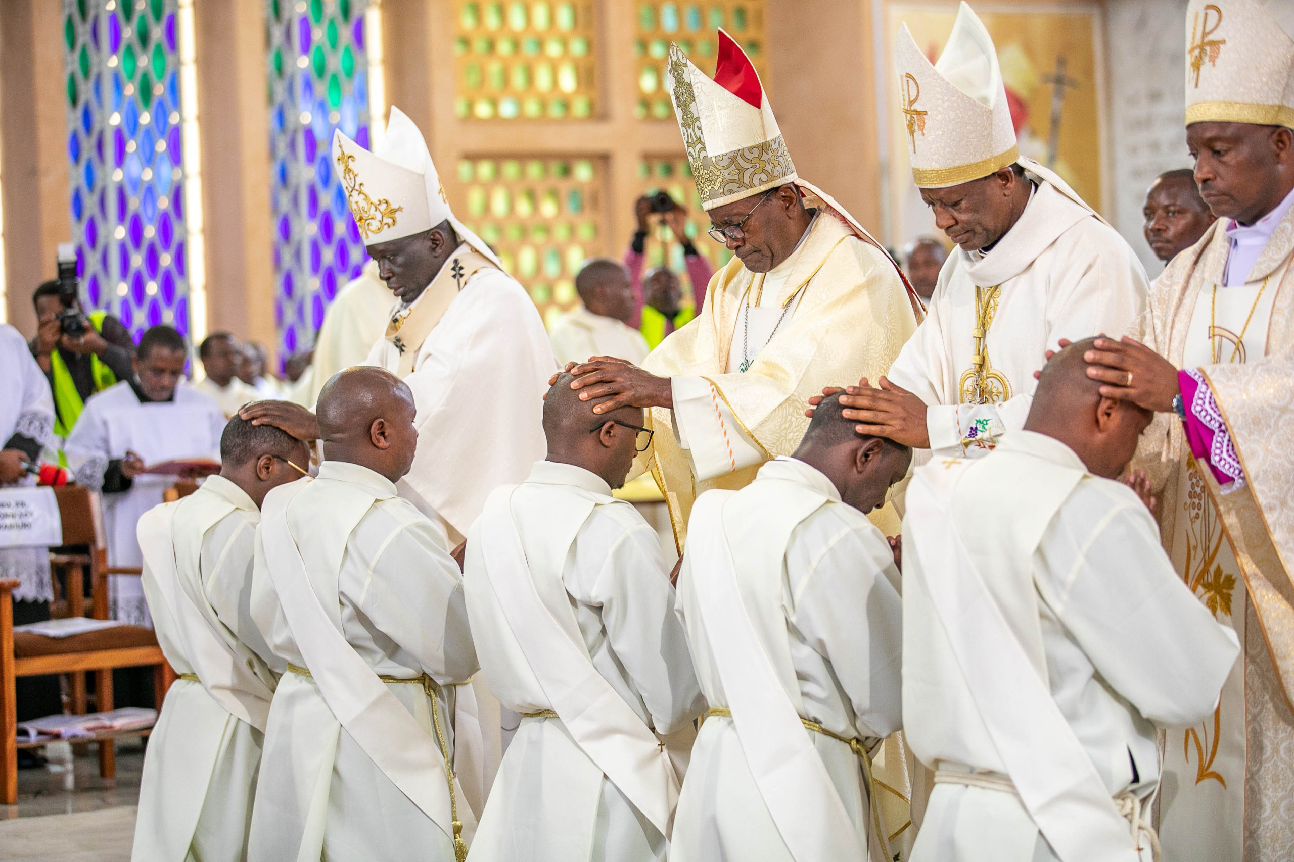 ARCHBISHOP PHILIP ANYOLO ORDAINS FIVE CANDIDATES TO PRIESTHOOD ...